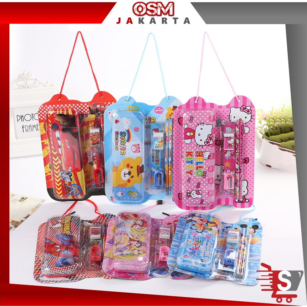 Jual OSM JKT S6139 Set Alat Tulis 6 in 1 / Stationery Set Souvenir Anak ... Jual OSM JKT S6139 Set Alat Tulis 6 in 1 / Stationery Set Souvenir Anak ...