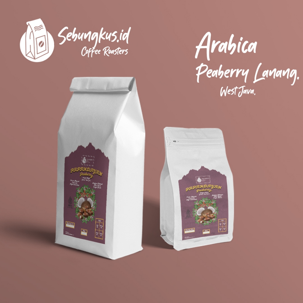 Jual Kopi Arabika Peaberry / Lanang 250-500gr - Gn. Papandayan Garut ...