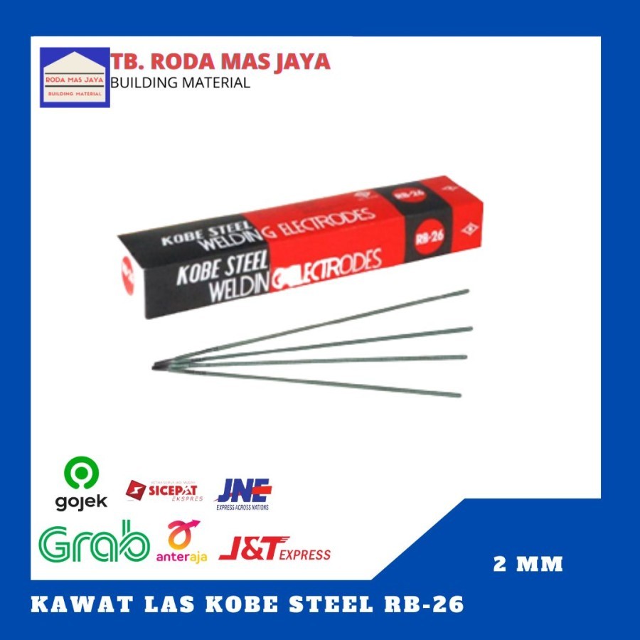 Jual Kawat Las Kobe Steel RB-26 2mm | Shopee Indonesia