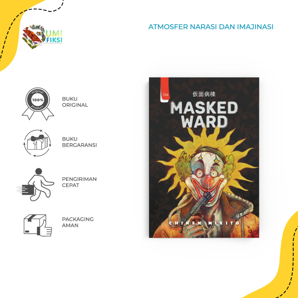 Jual Pre Order - Buku Novel Masked Ward - Chinen Mikito - Penerbit Haru ...
