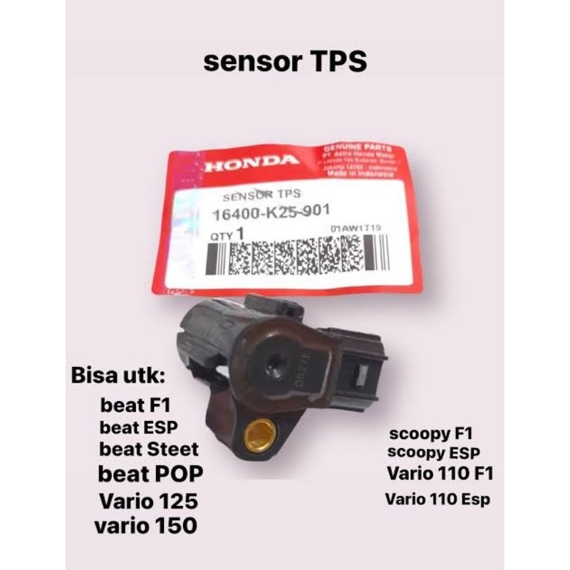 Jual Sensor TPS Beat FI F1 Pop eSP Scoopy FI Vario 125 / 150 Spacy K25 | Shopee Indonesia