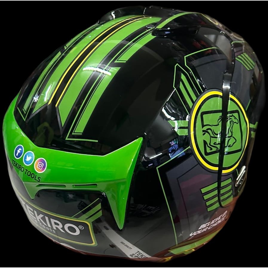 Jual Helm half face Tekiro standart SNI | Shopee Indonesia