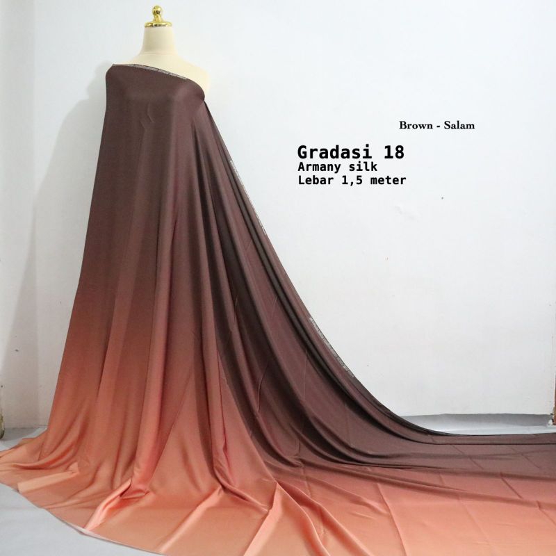 Jual Bahan arnamy silk import | kain gradasi | bahan gradasi | kain ...