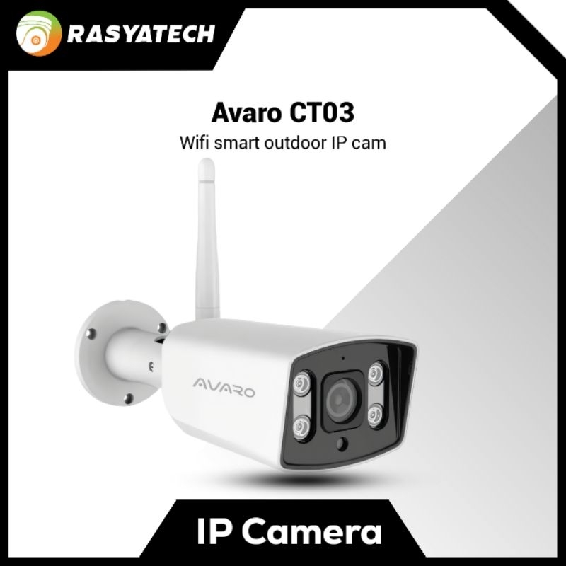 Jual Avaro CT03 Ip Camera wifi smart Outdoor 4MP onvif | Shopee Indonesia