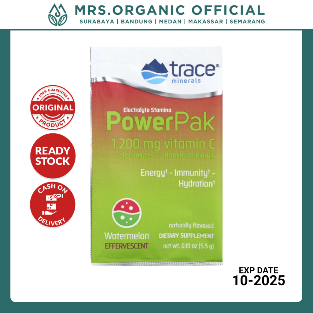 Jual Trace Minerals Electrolyte Stamina PowerPak Sachet | Shopee Indonesia