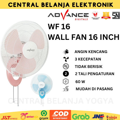 Jual KIPAS ANGIN DINDING 16" WALL FAN 16" | ADVANCE SANEX MIYOSHI ...