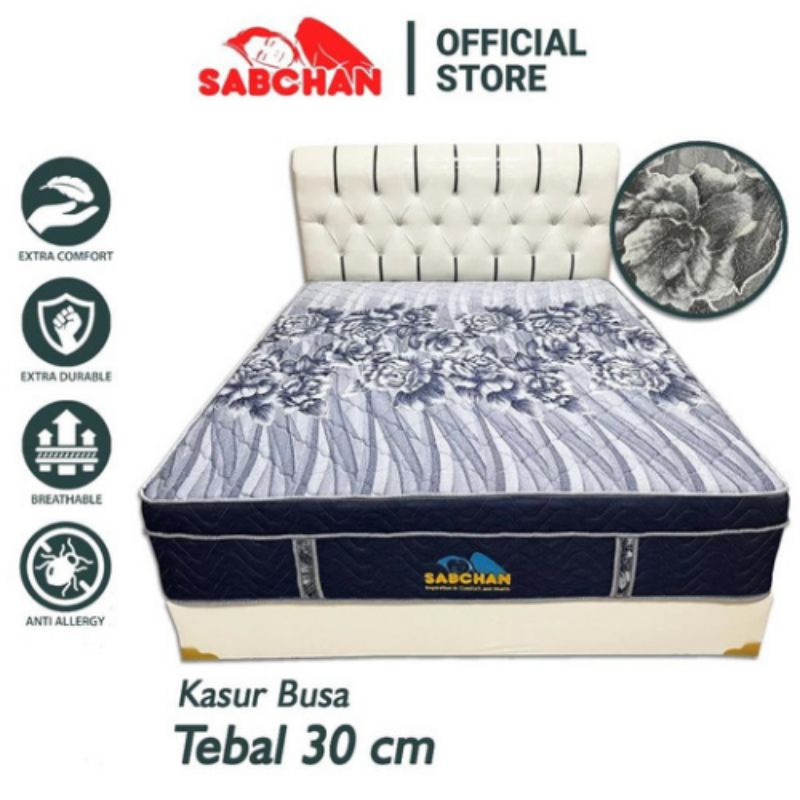 Jual Sabchan-kasur Hotel Busa dengan Cover Knitted Quilt Tebal 30cm ...