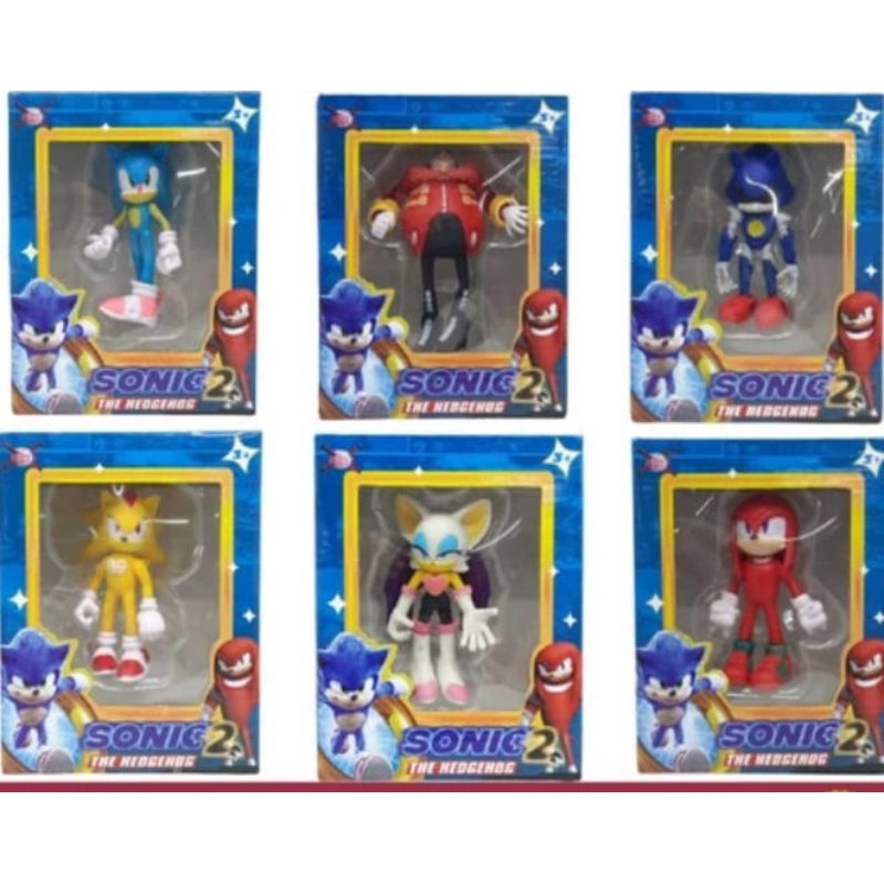 Jual MAINAN FIGURE SONIC THE HEDGEHOG | Shopee Indonesia