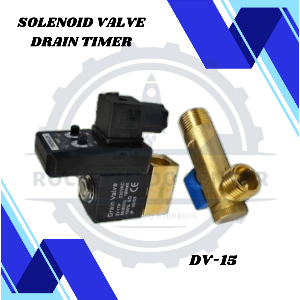Jual SOLENOID VALVE DRAIN TIMER DV-15 | Shopee Indonesia