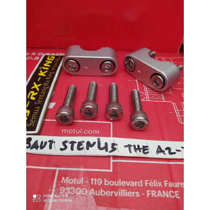 Jual BAUT KLEM AN STANG RXKING STENLIS THE A2-70 ORIGINAL ANTI KARAT ...