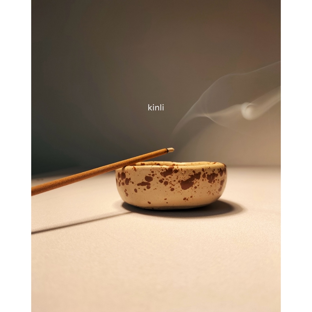 Jual nisha incense stick holder handmade ceramic tempat dupa stik ...