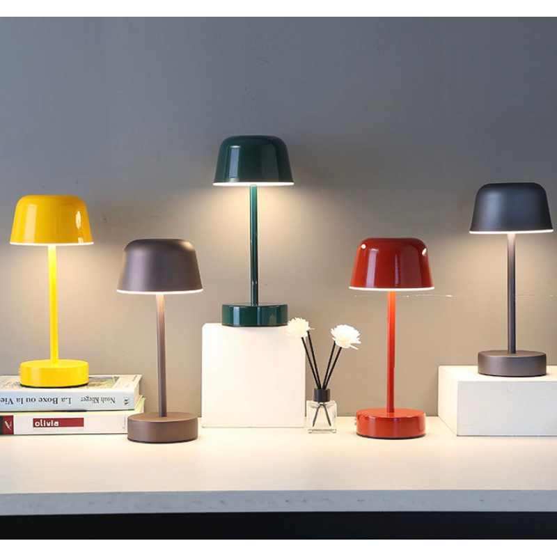 Jual Lampu Meja Hias Touch LED Desk Lamp Table Lamp Rechargeable ...