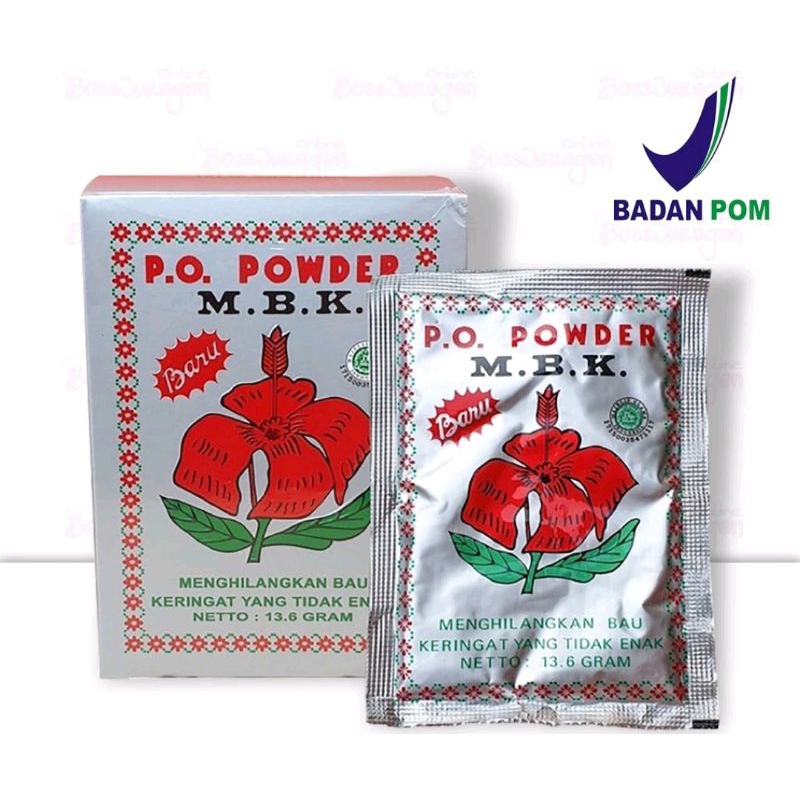 Jual M.B.K Bedak Sachet 13.6gr - Putih | Silver MBK | Shopee Indonesia