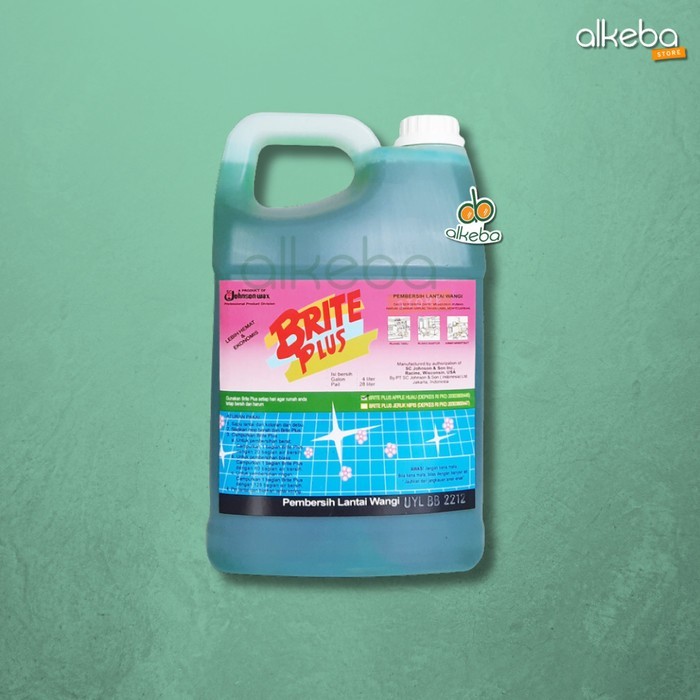 Jual SC Johnson Brite Plus Apple 4 Liter Cairan Pembersih lantai ...