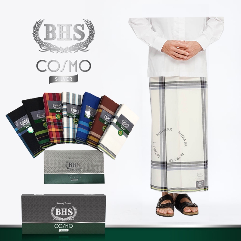 Jual Sarung BHS Cosmo Silver Salur PPB CMN | Sarung Tenun Dewasa Motif ...