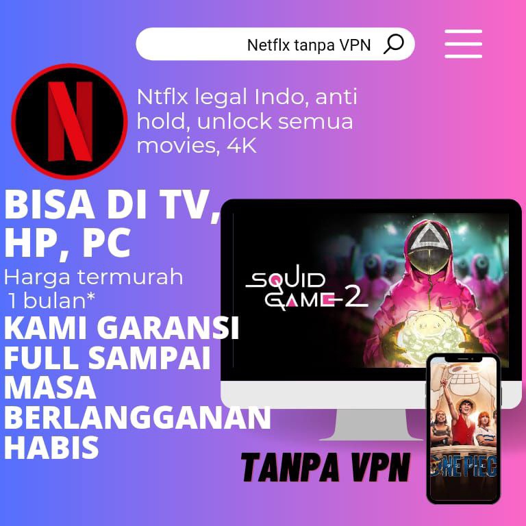 Jual ART W4G NETFLIXXX BEST SELLER PREMIUM 4K GARANSI 1 BULAN | Shopee Indonesia