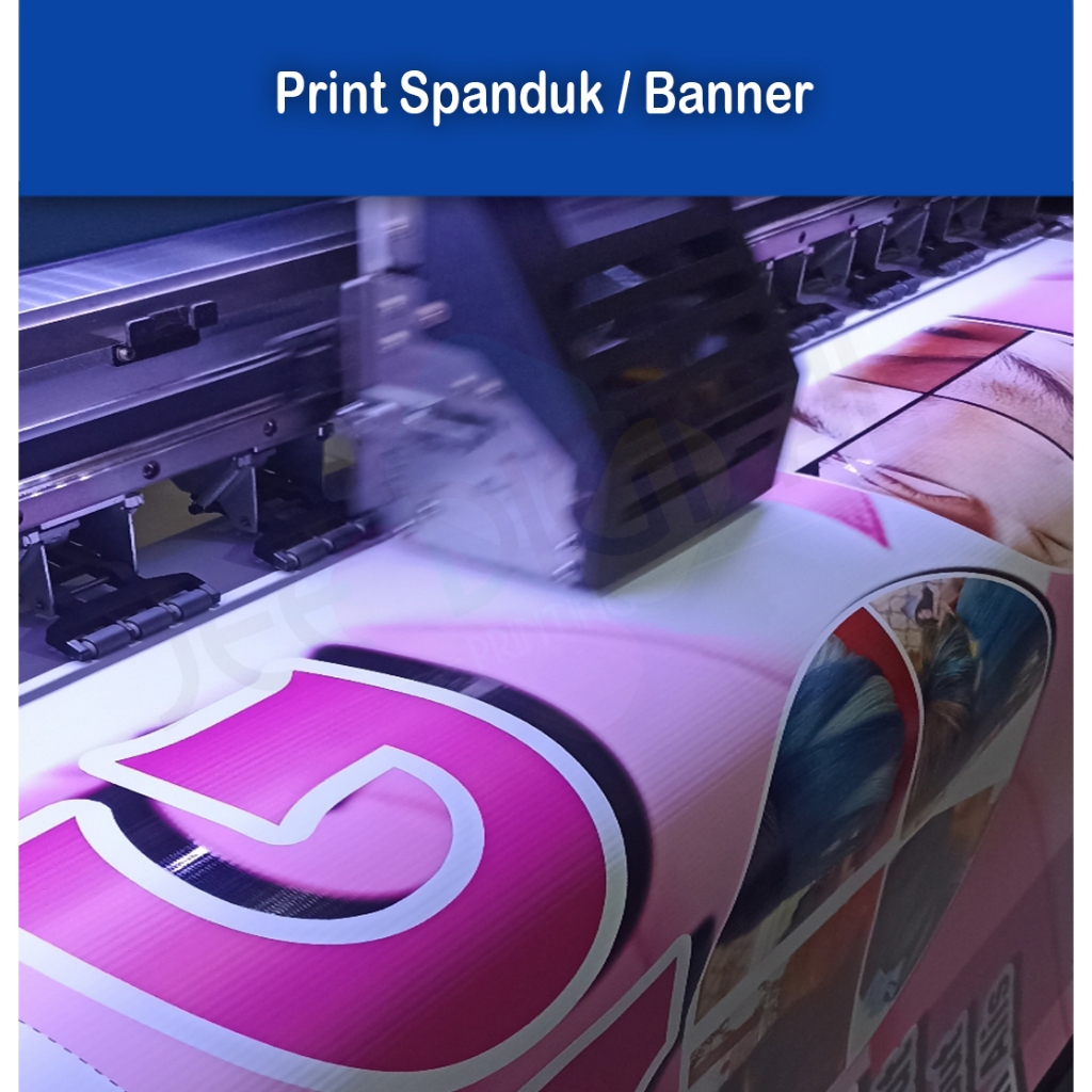 Jual Cetak Spanduk Banner Meteran Stiker Vinyl dan Flexi 300gram ...