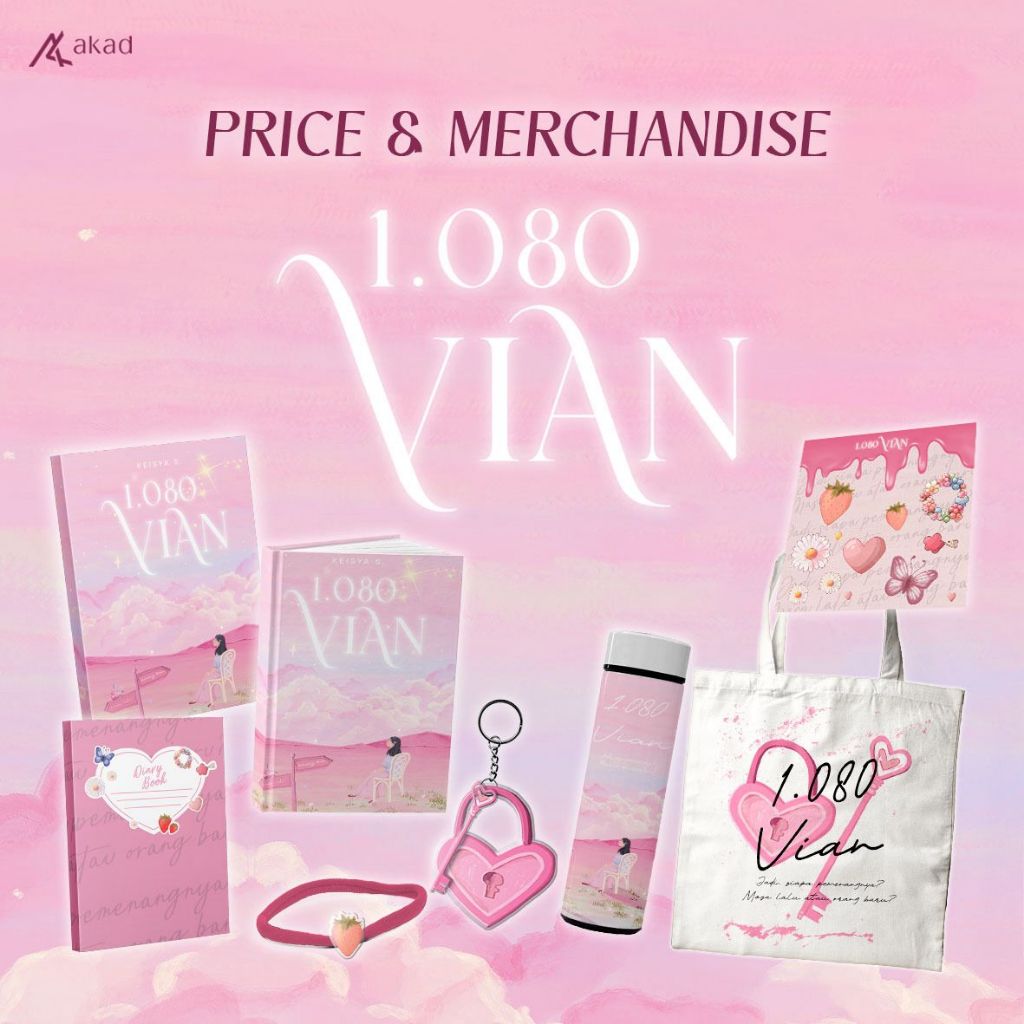 Jual Novel 1.080 Vian By Keisya S. | Shopee Indonesia