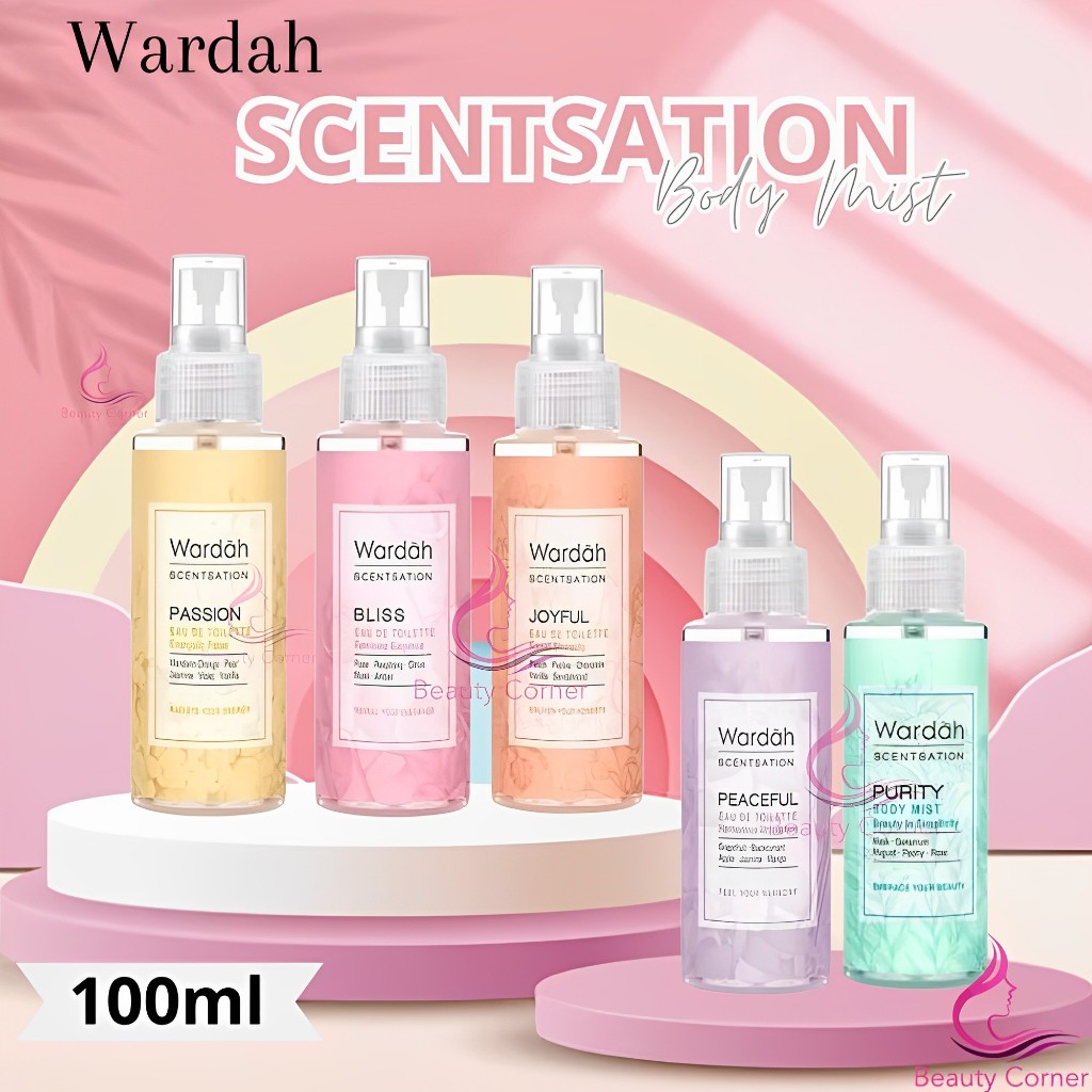Jual Wardah Scentsation Body Mist - 100ml | Shopee Indonesia