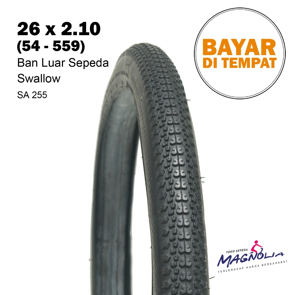 Jual Ban Luar Sepeda Gunung MTB 26 x 2.10 Merk Swallow | Shopee Indonesia