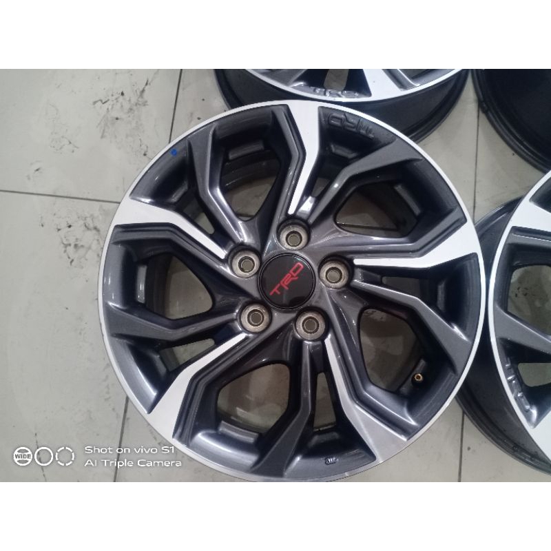 Jual velg original rush trd ring 16 pcd 5x114 cocok rush dll | Shopee ...