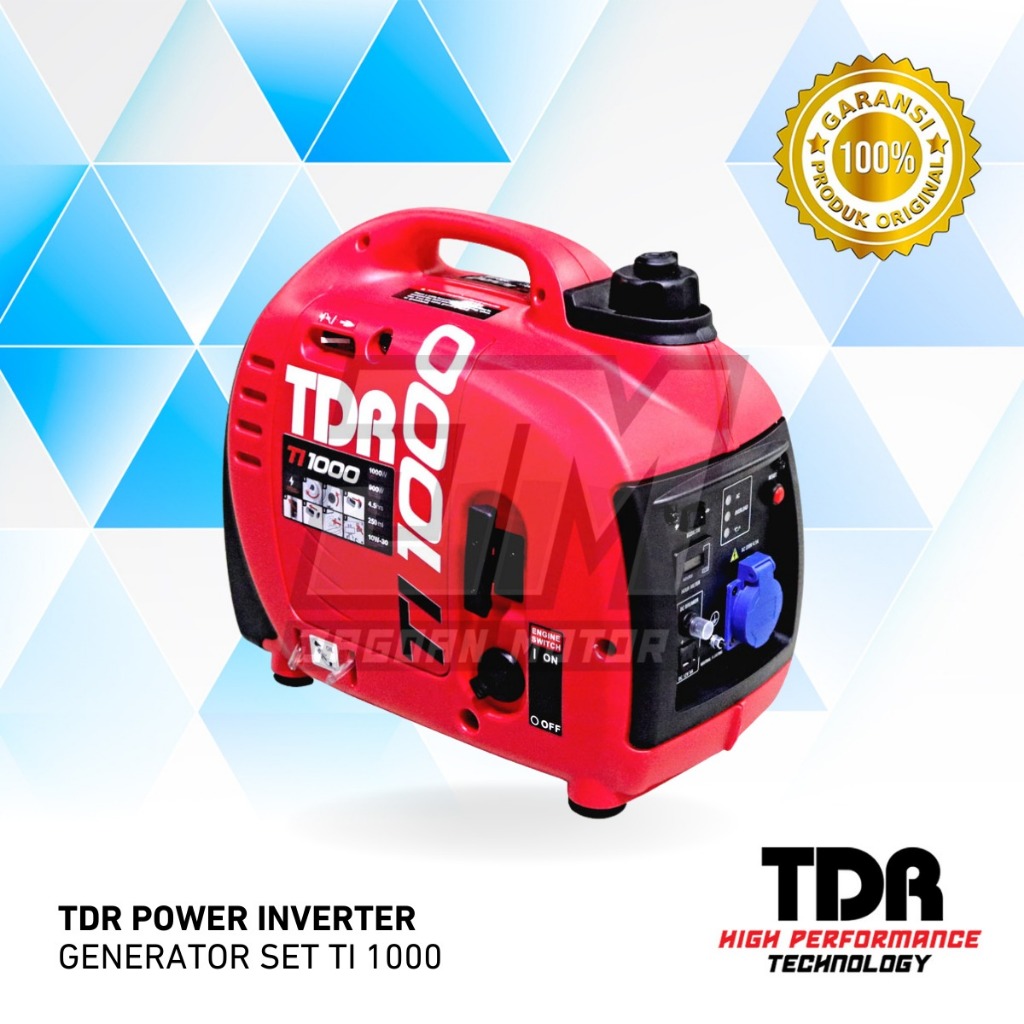 Jual TDR GENSET / POWER INVERTER GENERATOR SET TI 1000 | Shopee Indonesia