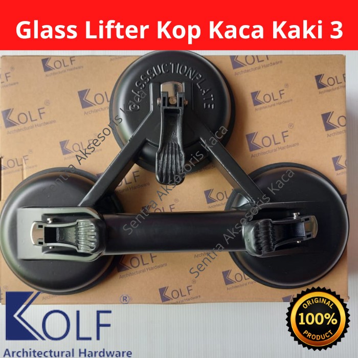 Jual Kop Kaca Kaki 3 Heavy Duty 150 Kg Alat Kop 3 Kaki/Glass Lifter ...