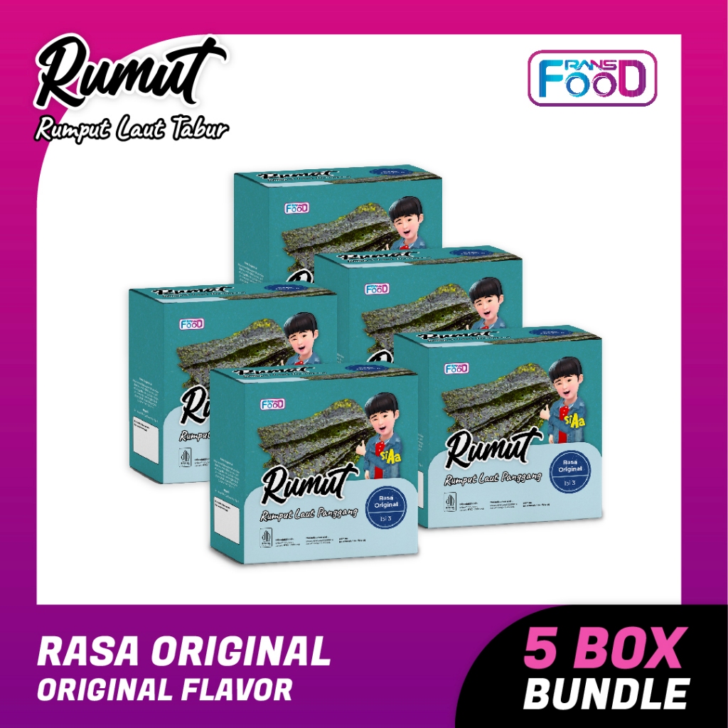 Jual Rumut Panggang Rasa Original 4gr - Bundling 5 Box | Shopee Indonesia