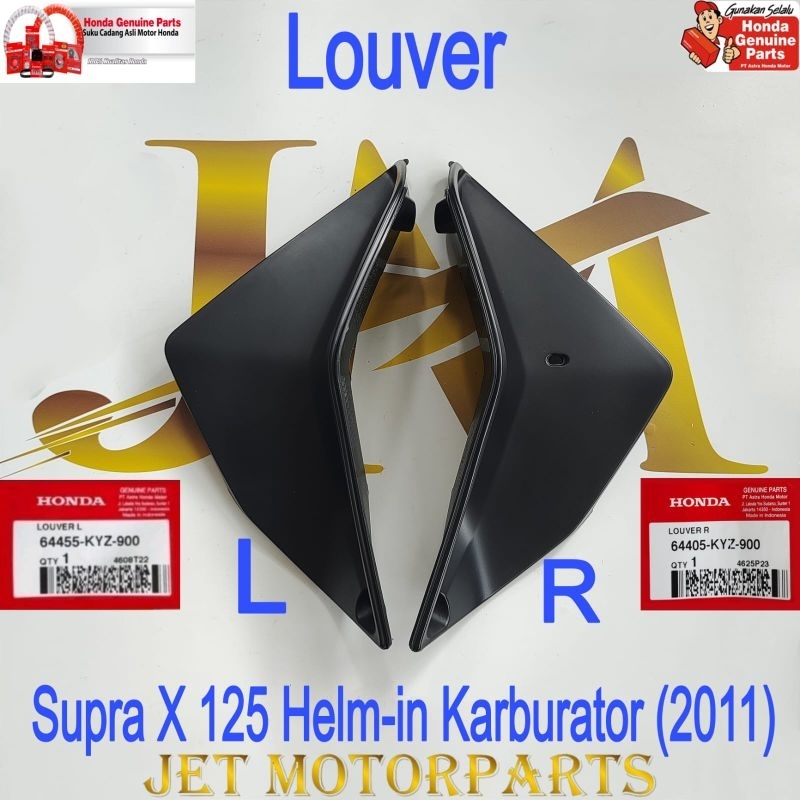 Jual Louver Sayap Dalam Supra X 125 Helm In Karbu 2011 Asli Atau Ori ...