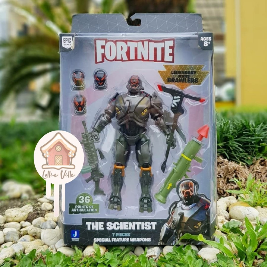 Jual Fortnite Legendary Series Brawlers Action Figure - The Scientist ...