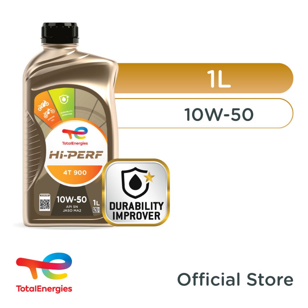 Jual TotalEnergies - Hi-Perf 4T 900 10W-50 Oli Motor Fully Synthetic 1L ...