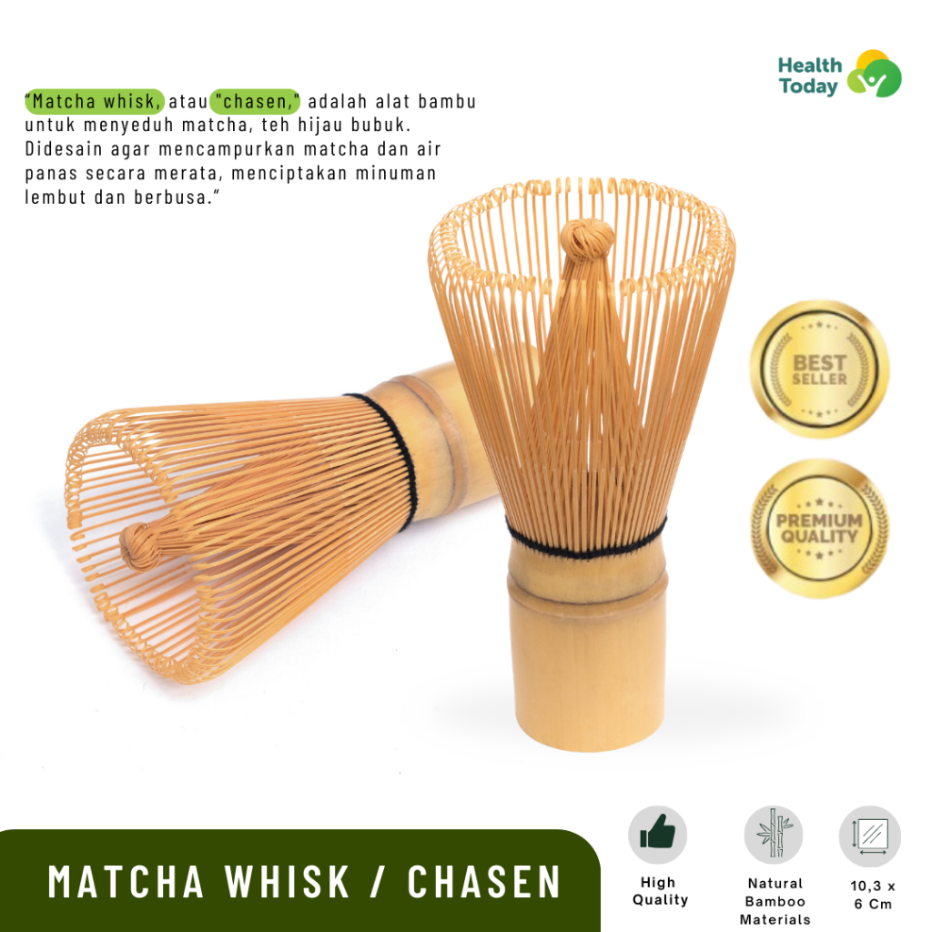 Jual Premium Chasen Bamboo Whisk (Bambu Pengaduk Matcha Green Tea ...