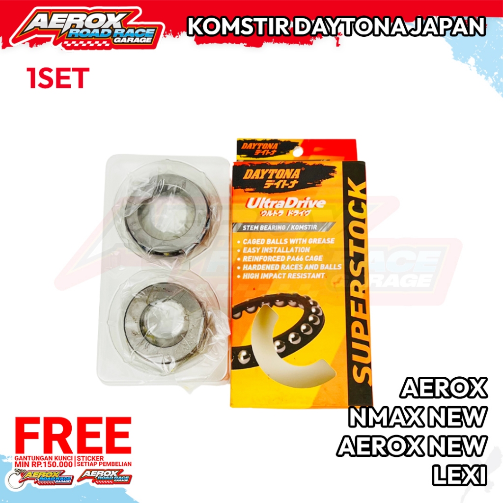 Jual Komstir Daytona Aerox Lexi New Aaerox New nmax Steam Bearing 4913 ...