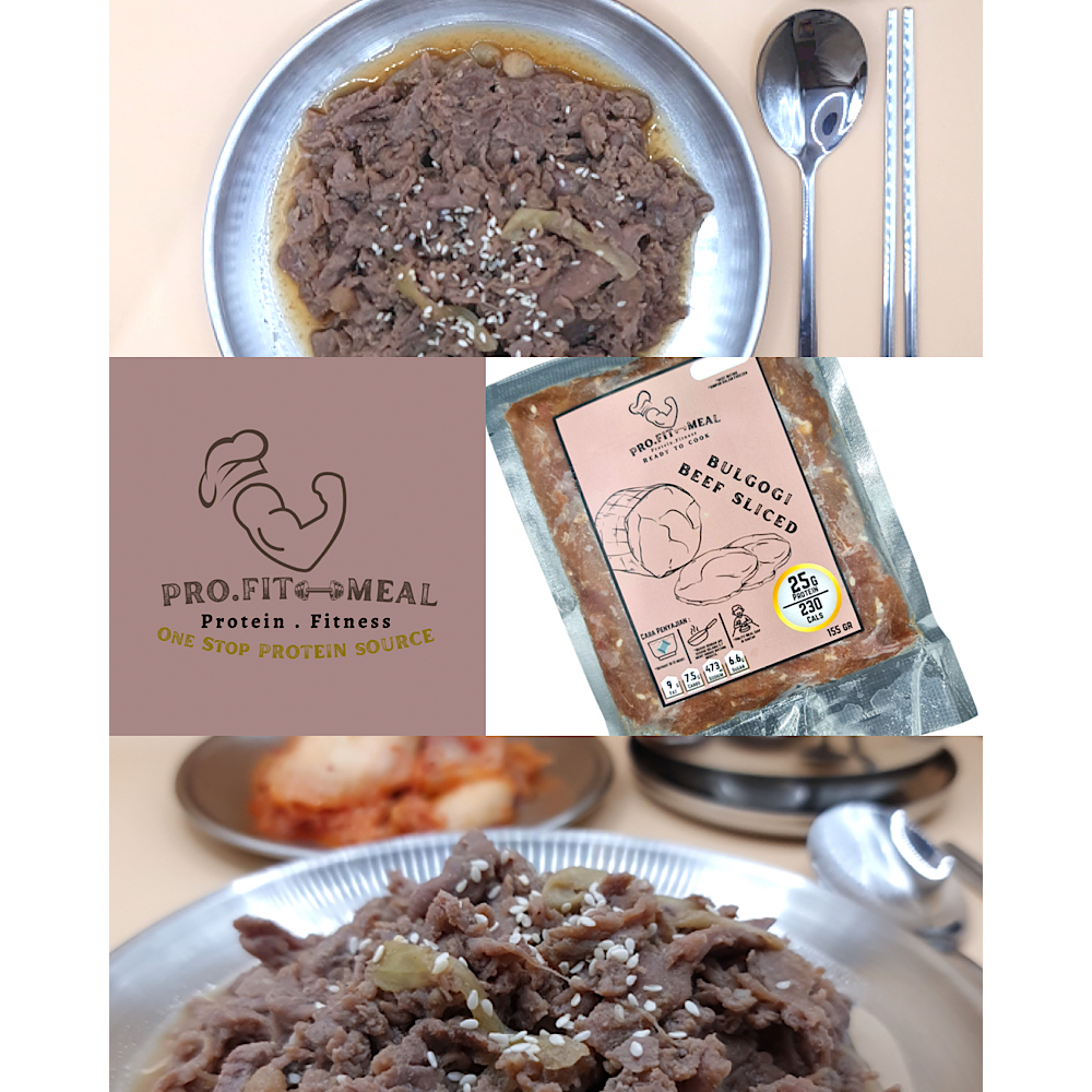 Jual Beef Slice Marinasi - Beef Bulgogi High Protein - Tenderloin Beef ...