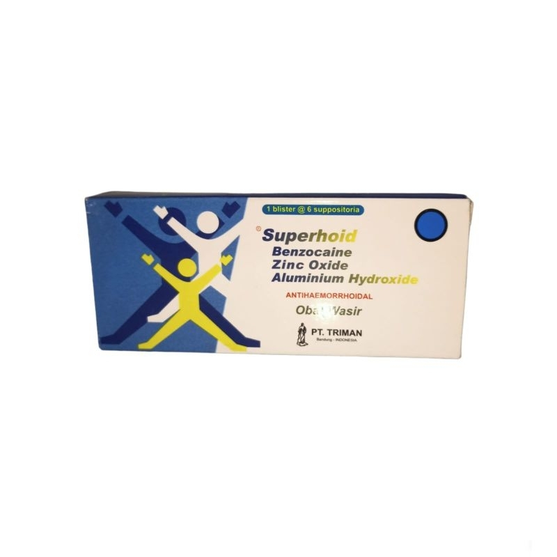 Jual Superhoid Suppositoria (1box @6supp) - Obat Wasir | Shopee Indonesia