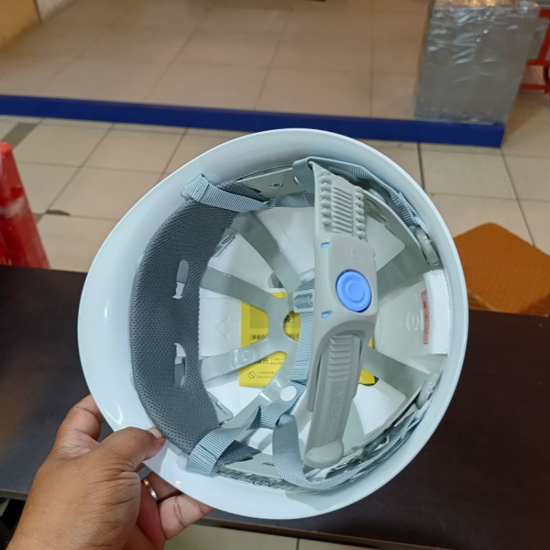 Jual Helm Safety Tanizawa Putih/ Helm Pekerja Proyek Murah | Shopee ...