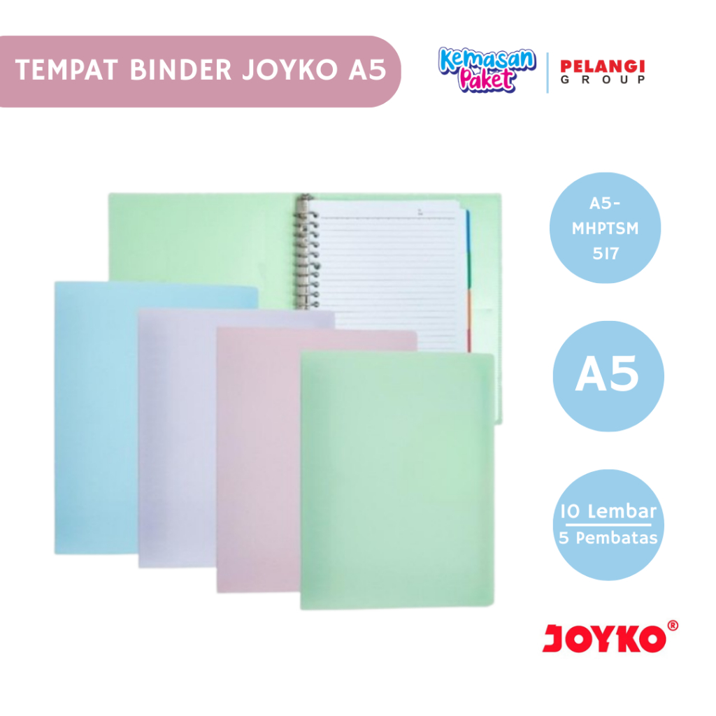 Jual TEMPAT BINDER NOTE A5 | Shopee Indonesia