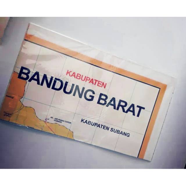 Jual Peta Kabupaten Bandung Barat | Shopee Indonesia