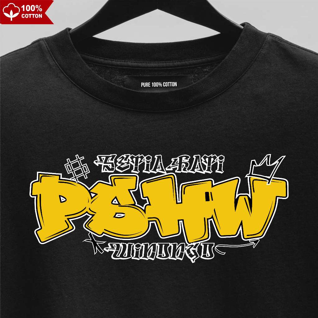 Jual KAOS PSHW WINONGO TUNAS MUDA SETIA HATI WINONGO Kode PSHW GOLD ...