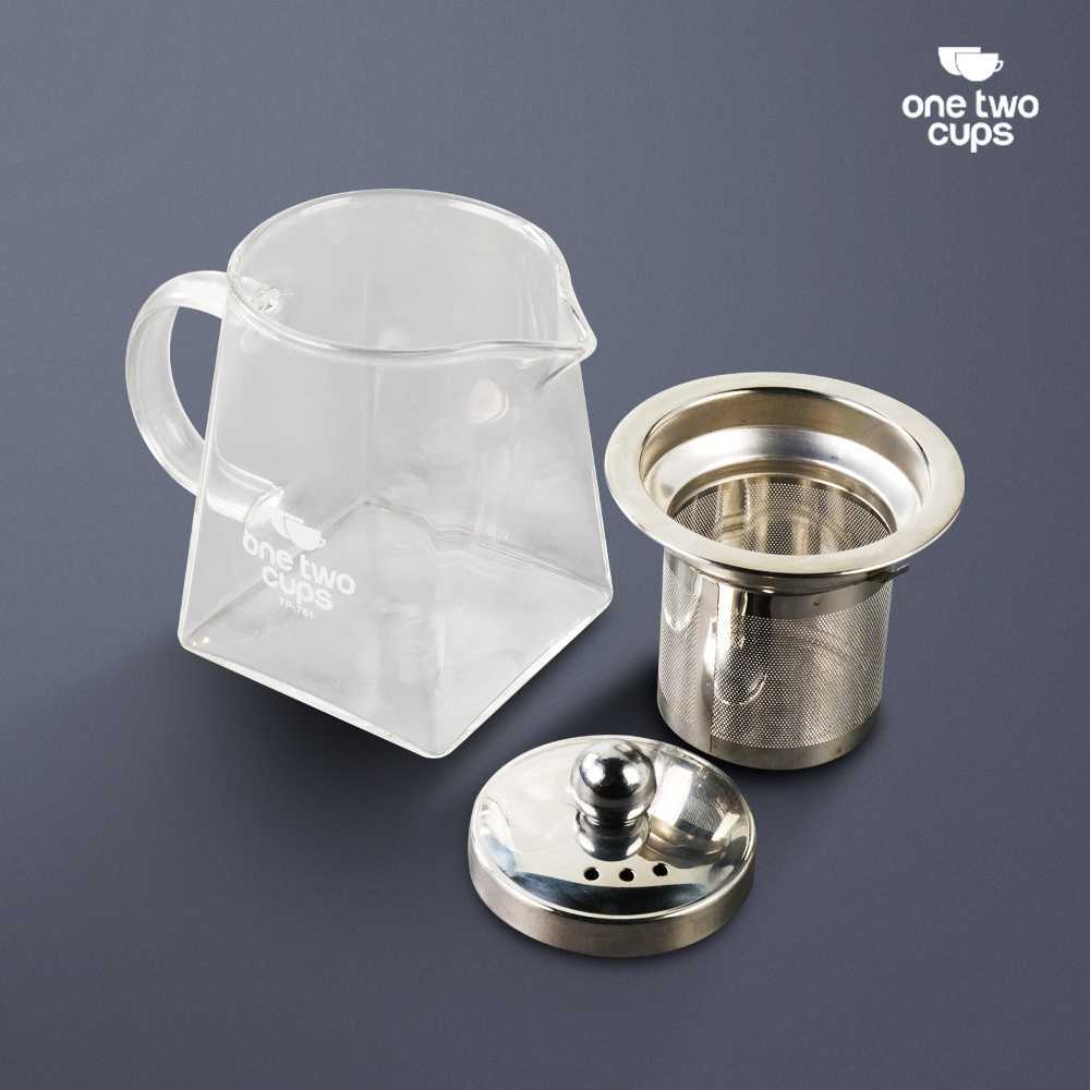 Jual One Two Cups Teko Pitcher Teh Chinese Teapot Maker Glass 350ml | Shopee Indonesia