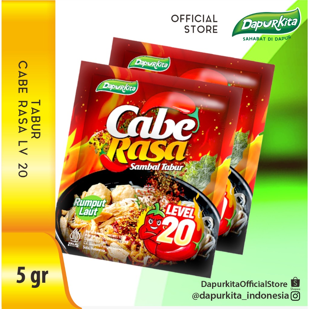 Jual CABE RASA LEVEL 20 1 renteng @12 sachet | Shopee Indonesia