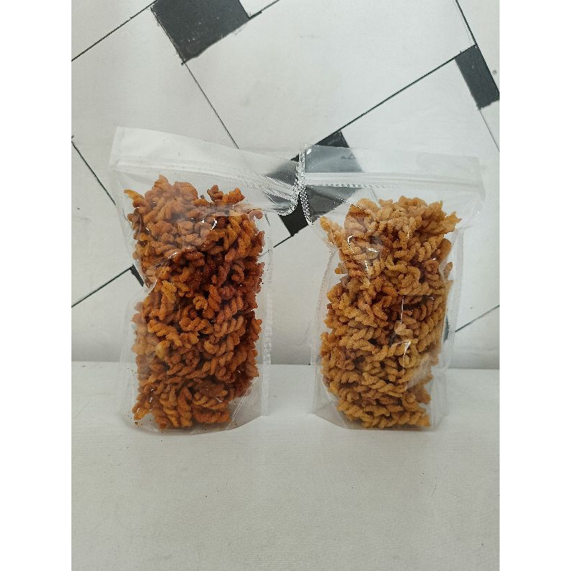Jual makaroni spiral renyah |snack kiloan | Shopee Indonesia
