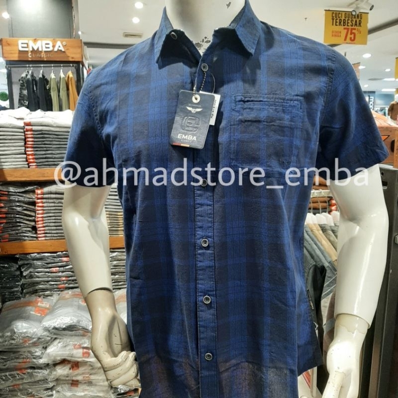 Jual Kemeja emba classic kemeja cassual kemeja bahan katun kemeja ...