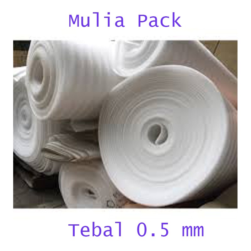 Jual [0.5 mm] Foam vinil vinyl lantai taco merek mulia pack busa angin ...