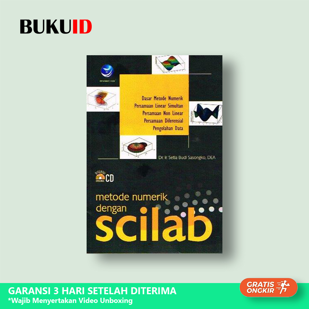 Jual Buku Metode Numerik Dengan Scilab Original Shopee Indonesia