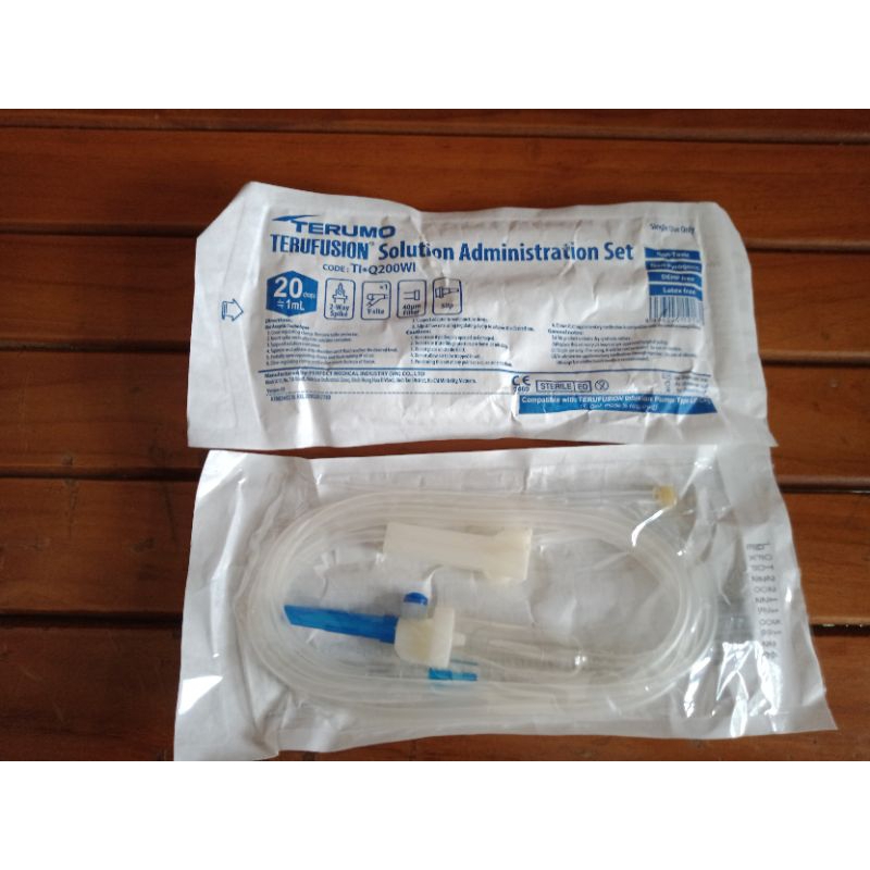 Jual Infuset Terumo / Terufusion Administration Set Terumo | Shopee ...