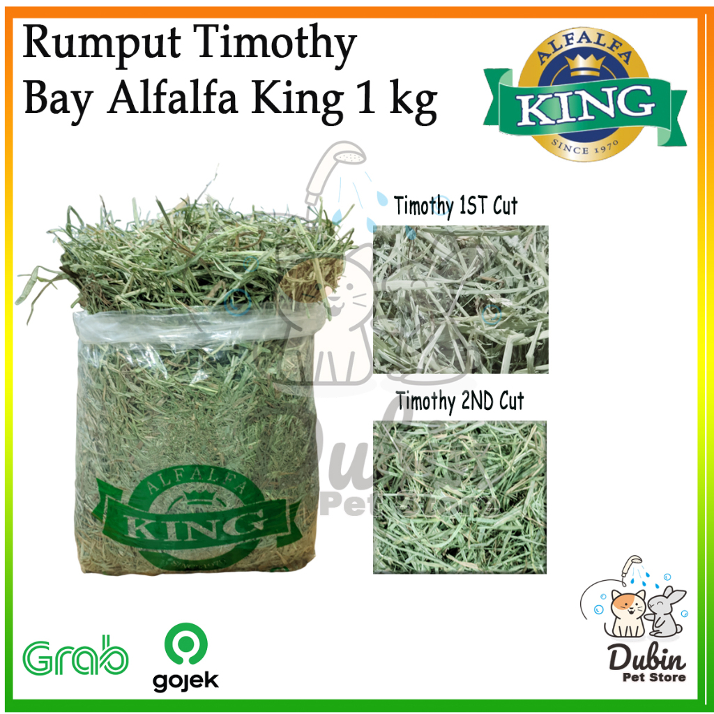 Jual Timothy Hay 2nd Cut 1 kg Alfalfa King AFK - Makanan Kelinci Rumput ...