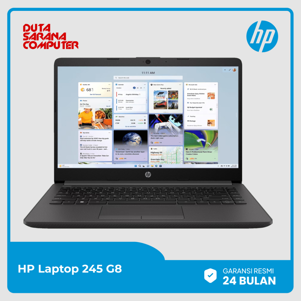 Jual LAPTOP HP 245 G8 (61G55PA) | Shopee Indonesia