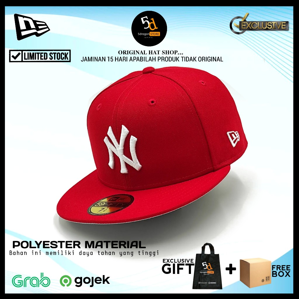 Jual TOPI NEW ERA ORIGINAL 59FIFTY NEW YORK YANKEES ESSENTIAL | Shopee ...