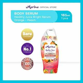 Jual MARINA Health Booster Bright Serum Juice Body Serum 185ml Orange ...